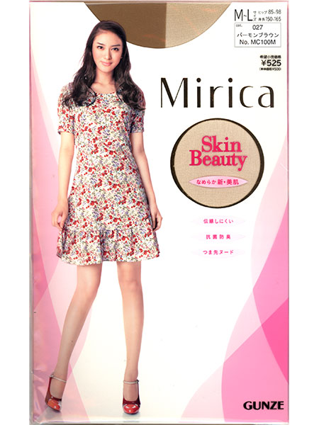GUNZE(グンゼ)Mirica(ミリカ) 婦人パンスト SkinBeauty ネットでインナー